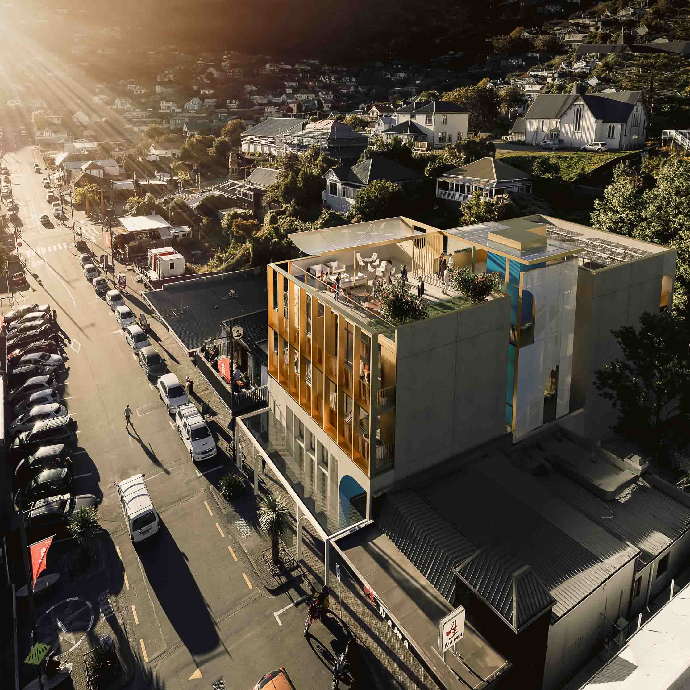 Mixed use architecture - Metropol