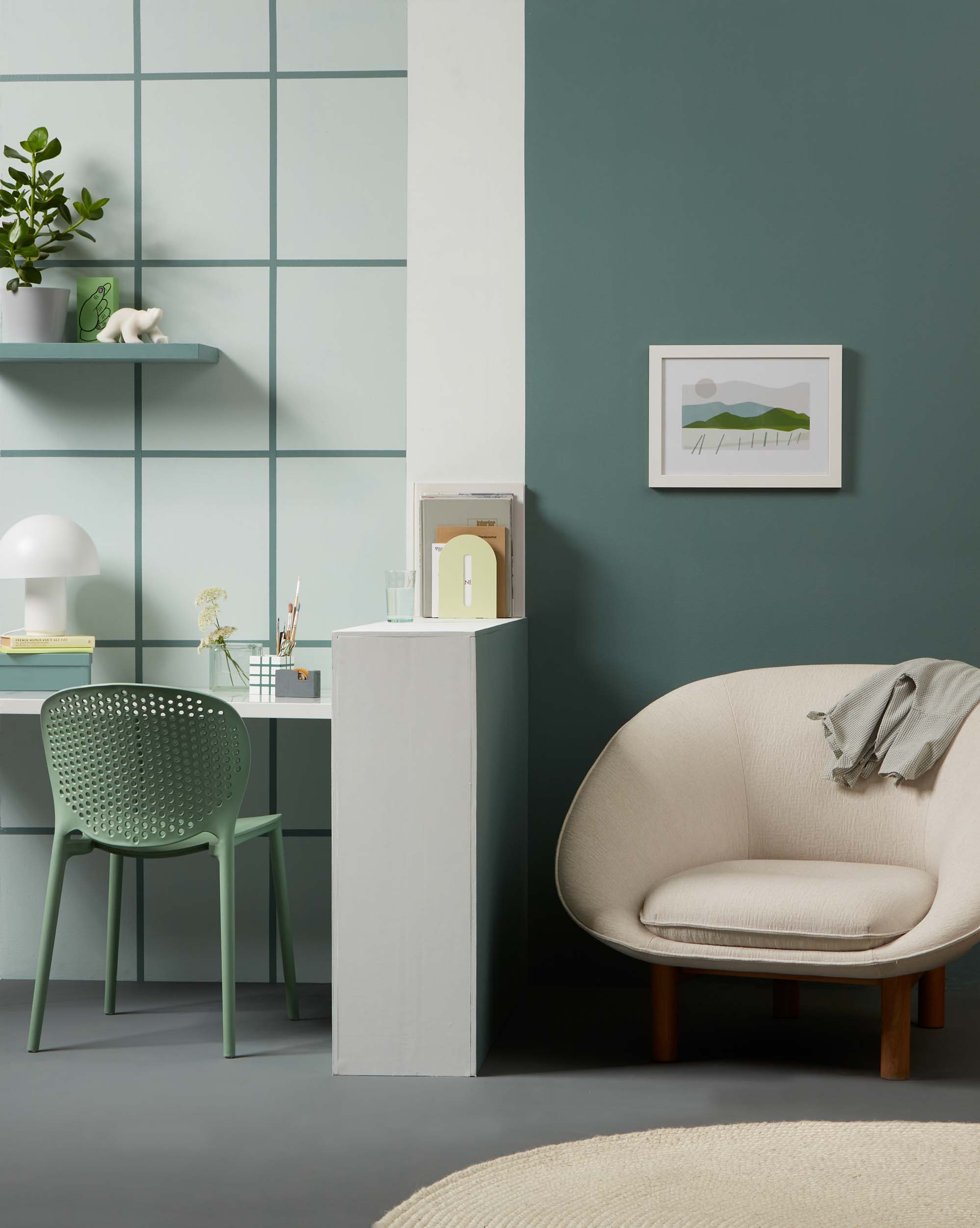 Home and work space: Resene - Metropol