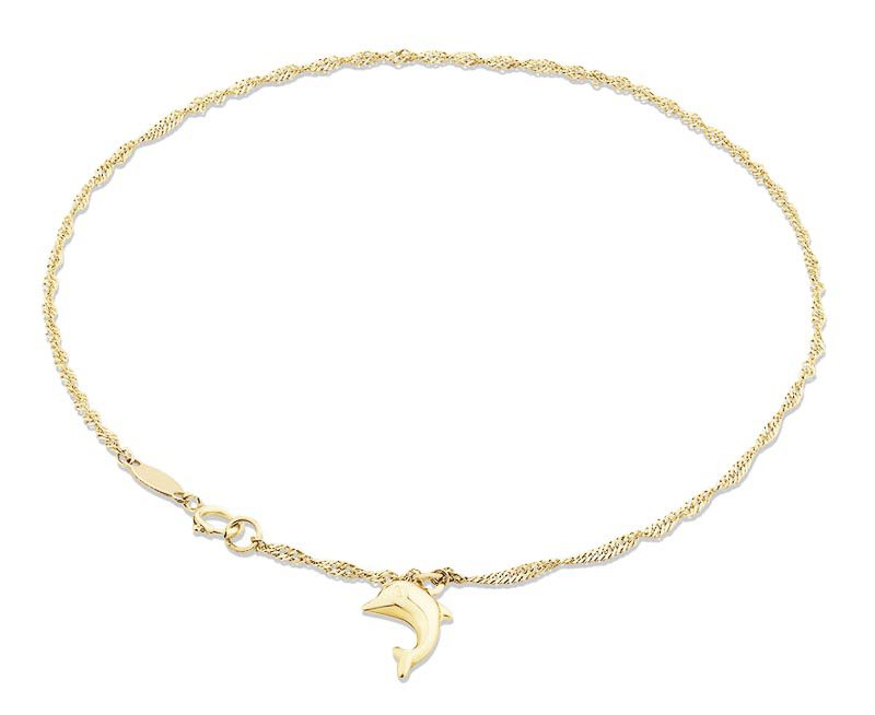 Details Anklet in 10kt Yellow Gold Find Me Michael Hill Metropol