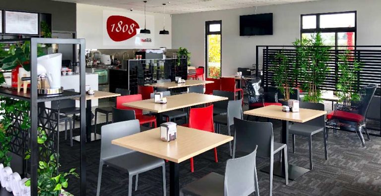 A coffee bean scene: Caffe 1808 - Metropol